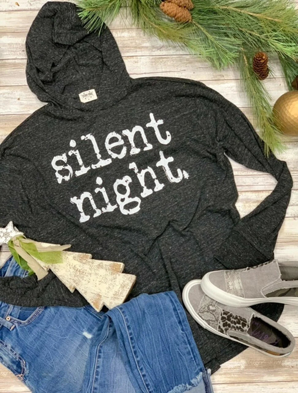 Silent Night Hoodie – Jaded Magnolia Boutique